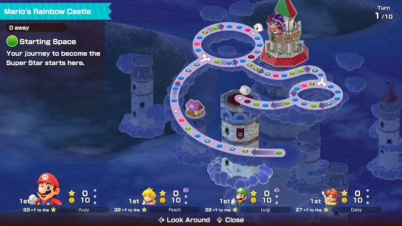 File:SMPJ Mario's Rainbow Castle Map 2.jpg - Super Mario Wiki, the ...