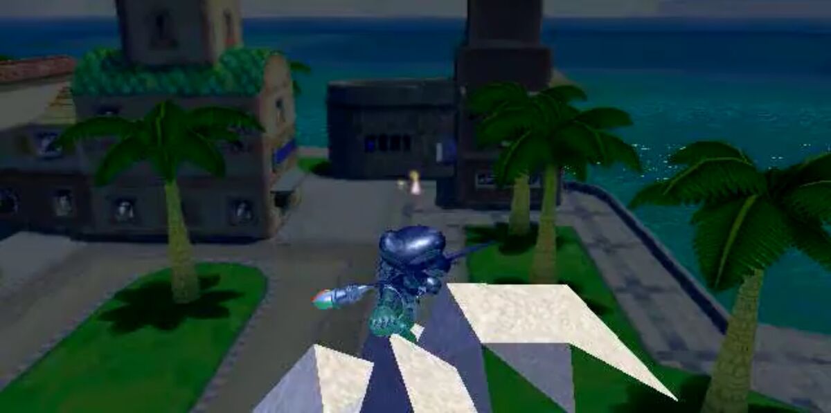 File:SMS Shadow Mario appearing on the statue.jpg - Super Mario Wiki ...