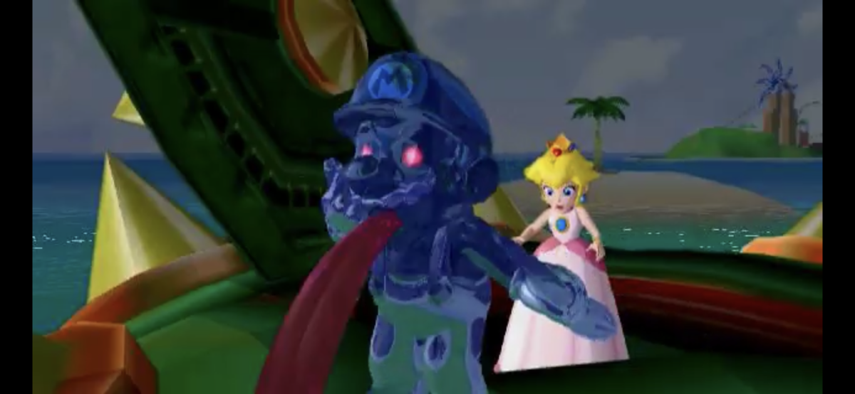 File:Shadow Mario Sticks his tongue out.png - Super Mario Wiki, the ...