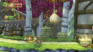 Burlap Hanging Sack - Super Mario Wiki, the Mario encyclopedia