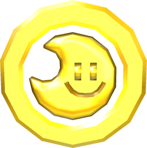 Moon Coin - Super Mario Wiki, the Mario encyclopedia