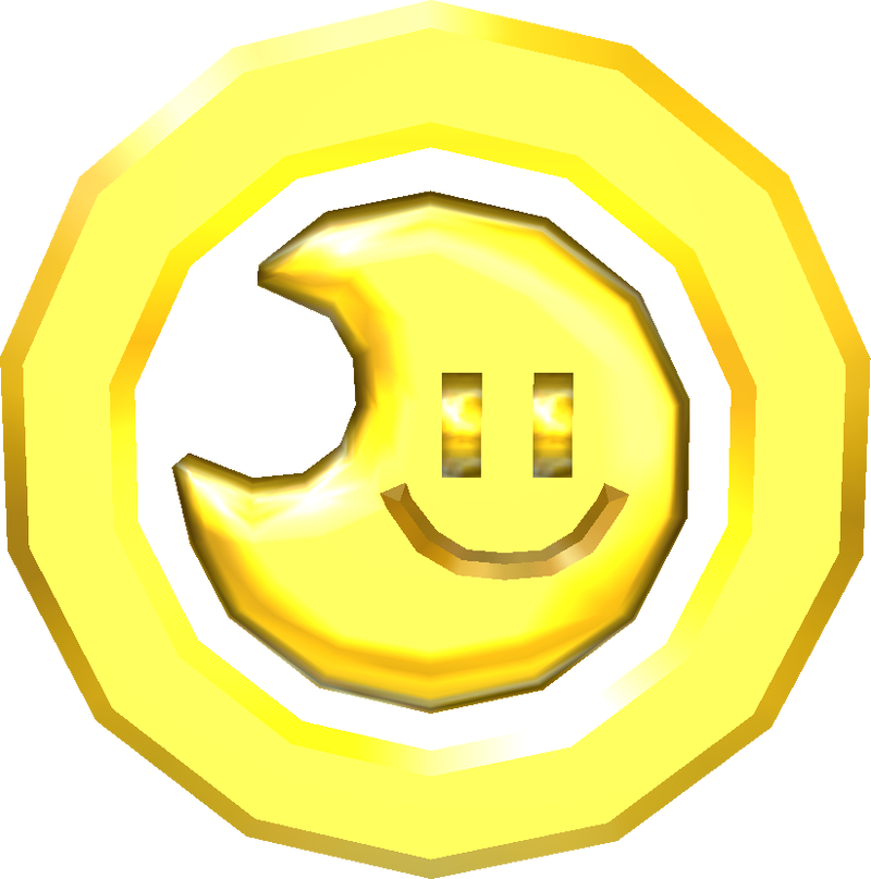 Moon Coin - Super Mario Wiki, the Mario encyclopedia
