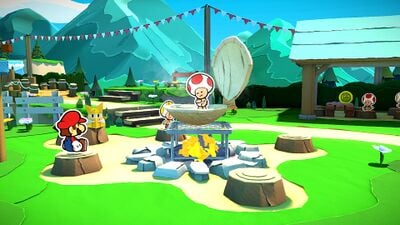 Toad's BBQ Foodeatery caretaker - Super Mario Wiki, the Mario encyclopedia