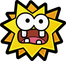 Gold Fuzzy - Super Mario Wiki, the Mario encyclopedia