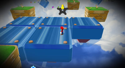 Cloudy Court Galaxy - Super Mario Wiki, the Mario encyclopedia