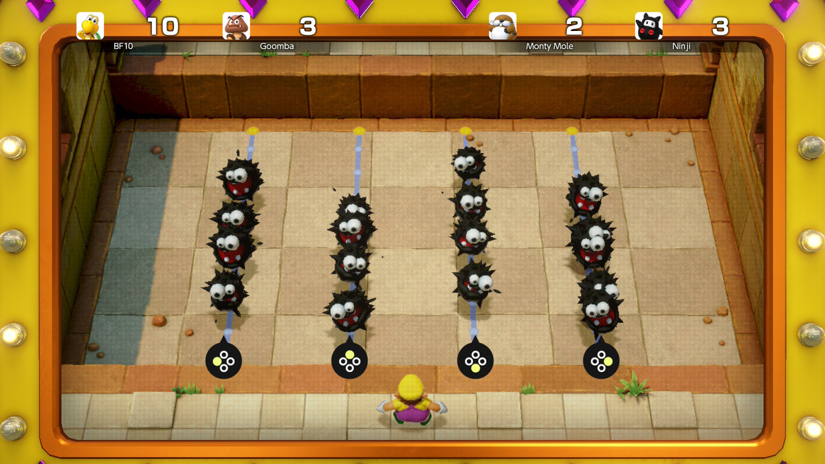File:SMPJ Wario Buzzer Beater Fuzzy.png - Super Mario Wiki, the Mario ...