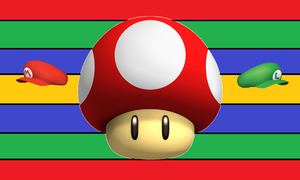 The 'Shroom:Flag Contest - Super Mario Wiki, the Mario encyclopedia