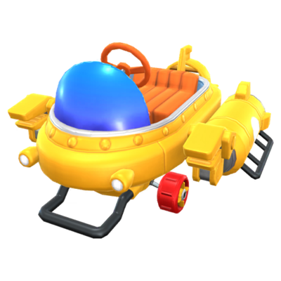 Yellow Sub Scooter - Super Mario Wiki, the Mario encyclopedia