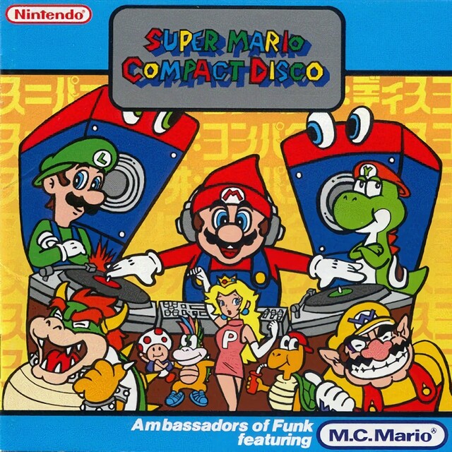 Super Mario Compact Disco - Super Mario Wiki, the Mario encyclopedia