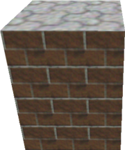 Brick pillar - Super Mario Wiki, the Mario encyclopedia