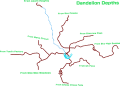 Dandelion Depths - Super Mario Wiki, the Mario encyclopedia