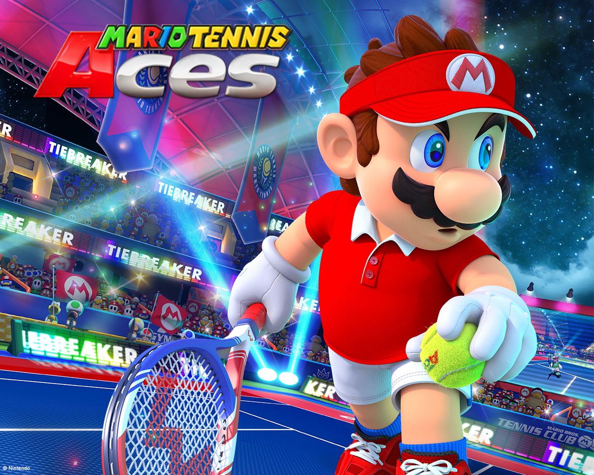 File:Mario Tennis Aces Wallpaper 1280X1024.jpg - Super Mario Wiki, the ...