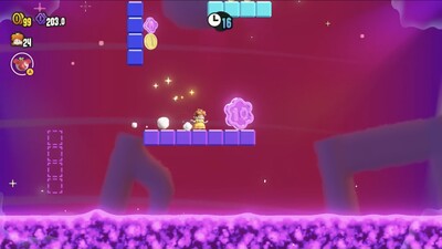 Fluff-Puff Peaks Special Climb to the Beat - Super Mario Wiki, the ...