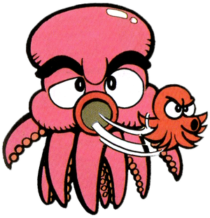 Octopus (boss) - Super Mario Wiki, the Mario encyclopedia
