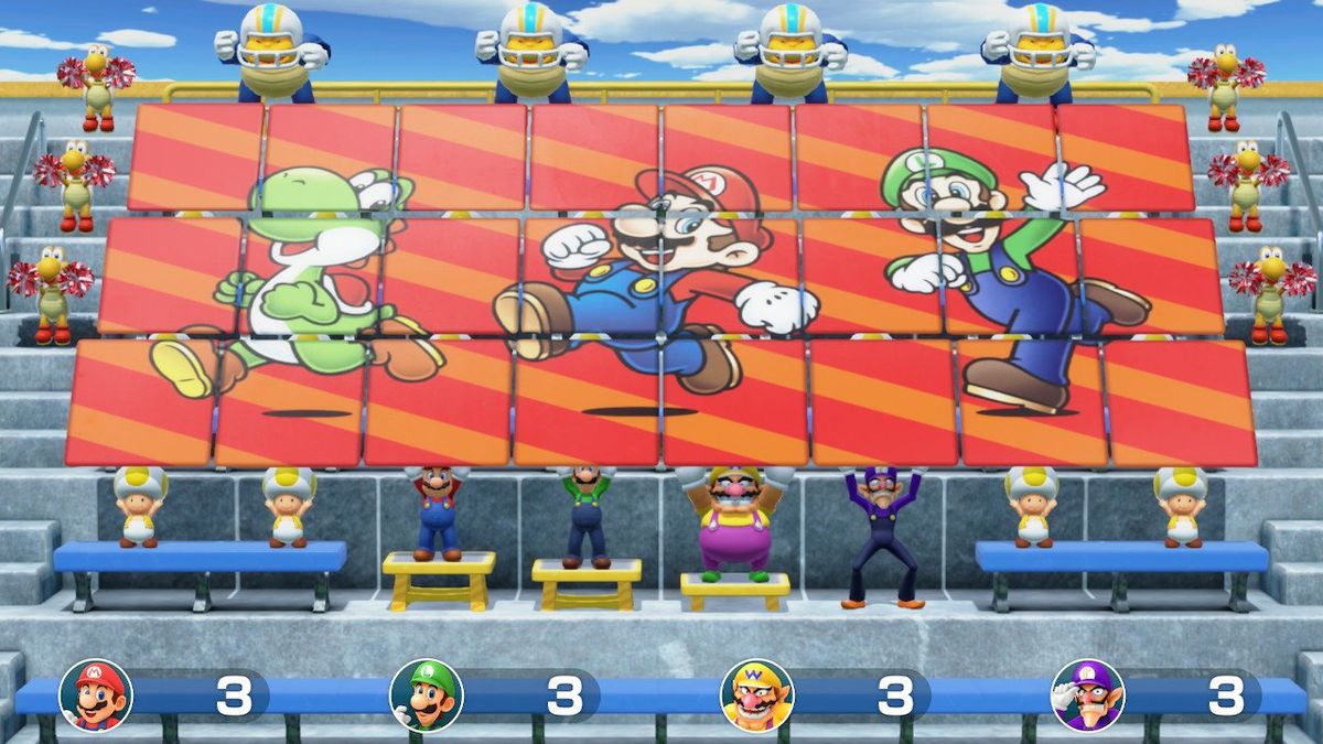 File:SMP - Pep Rally MarioLuigiYoshi.jpg - Super Mario Wiki, the Mario ...