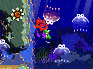 Lots O'Jelly Fish - Super Mario Wiki, the Mario encyclopedia