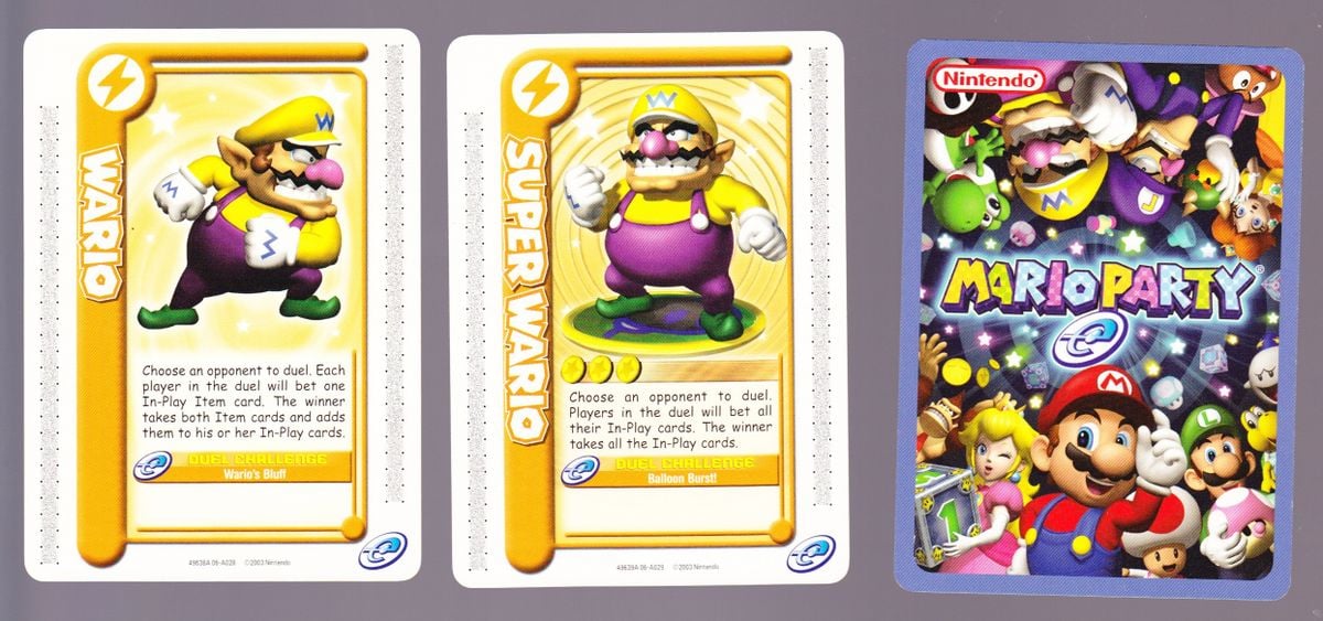 File:Mario Party-e - Cards 28-29 and back.jpg - Super Mario Wiki, the ...