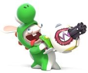 Rabbid Yoshi - Super Mario Wiki, the Mario encyclopedia