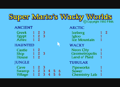 Super Mario's Wacky Worlds - Super Mario Wiki, the Mario encyclopedia