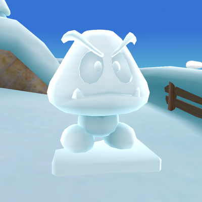 Snow sculpture - Super Mario Wiki, the Mario encyclopedia