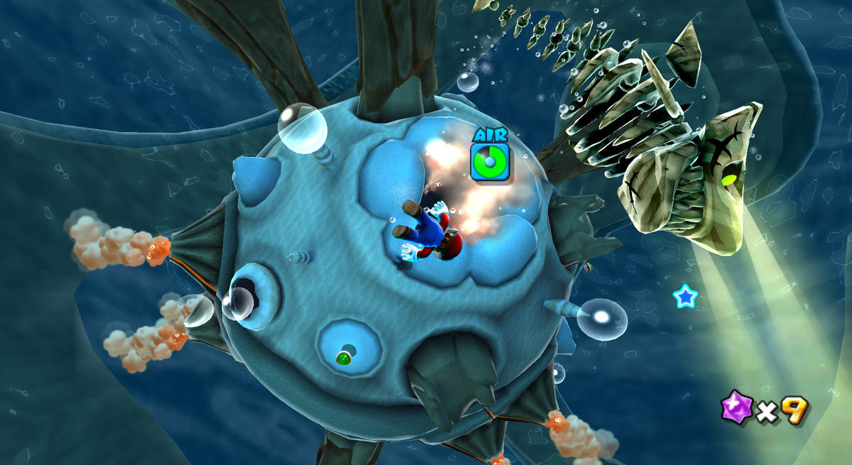 File:SMG Kingfin Underwater.png - Super Mario Wiki, the Mario encyclopedia
