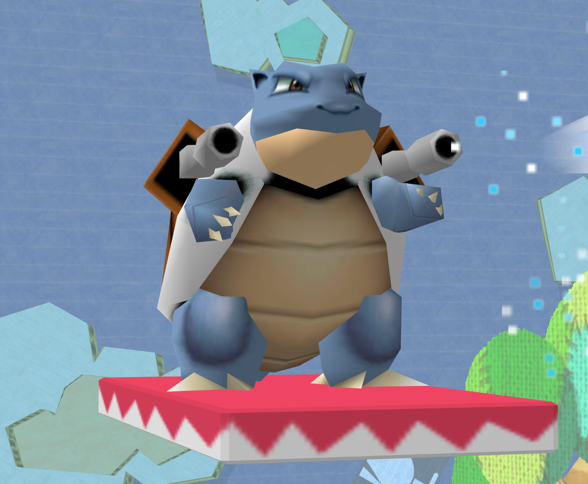 File:Blastoise.png - Super Mario Wiki, the Mario encyclopedia