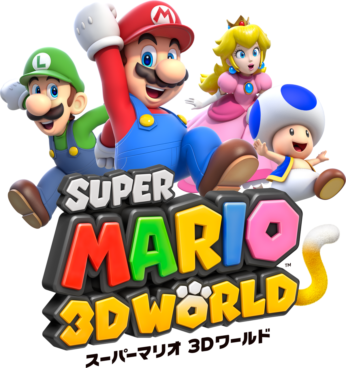 File:Group Artwork Logo JP - Super Mario 3D World.png - Super Mario ...