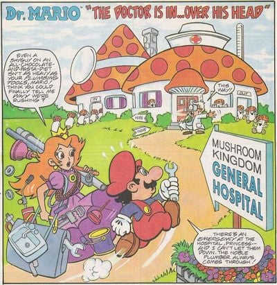 Mushroom Kingdom Hospital - Super Mario Wiki, the Mario encyclopedia