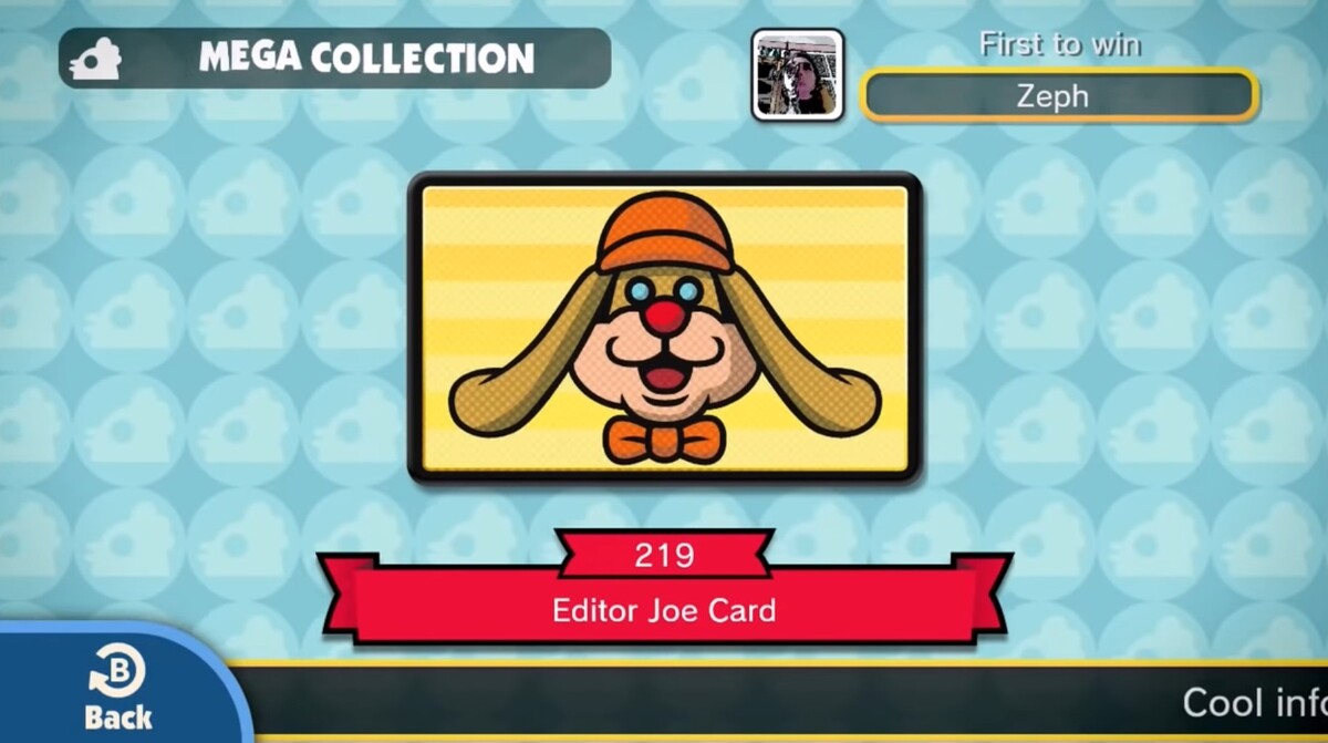 File:219 Editor Joe Card.jpg - Super Mario Wiki, the Mario encyclopedia