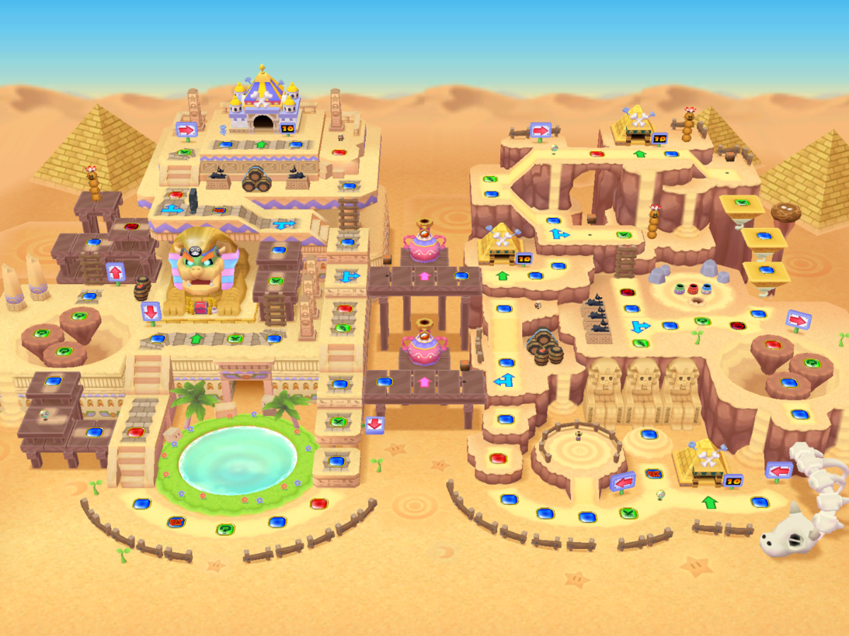 File:Pyramid Park - Mario Party 7 (Solo Board).png - Super Mario Wiki ...