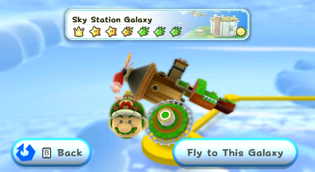 Sky Station Galaxy - Super Mario Wiki, the Mario encyclopedia