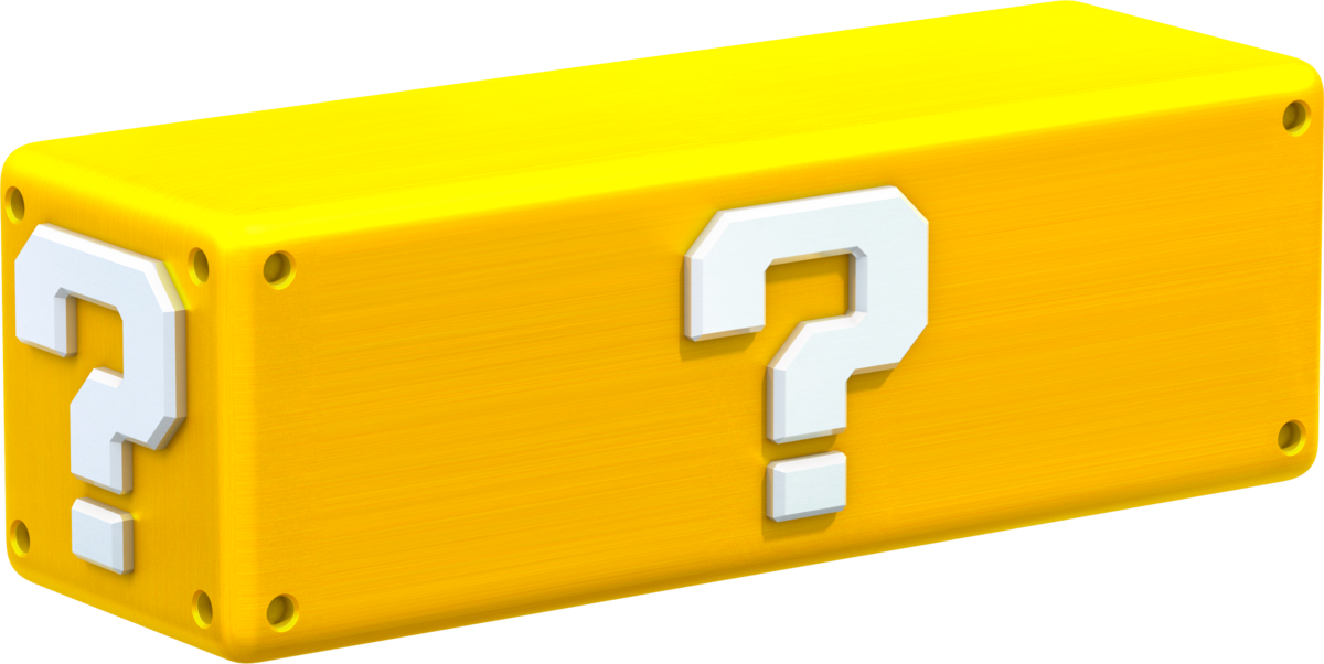 File:Long Question Block Artwork - Super Mario 3D World.png - Super ...