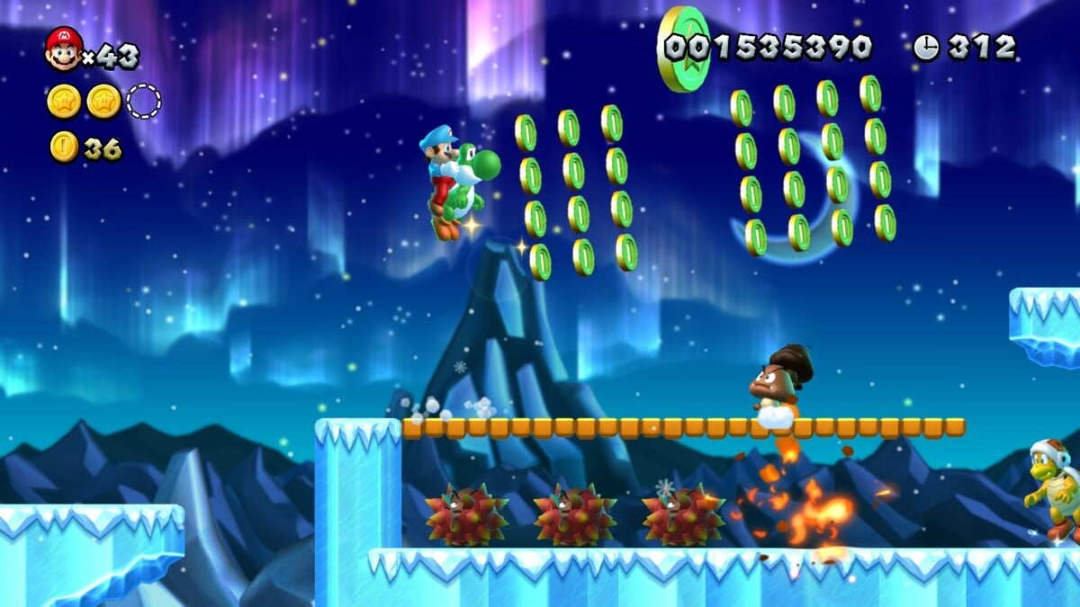 File:NSMBU 4-3 Coin 3.jpg - Super Mario Wiki, the Mario encyclopedia
