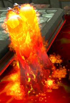 Lava Geyser - Super Mario Wiki, the Mario encyclopedia