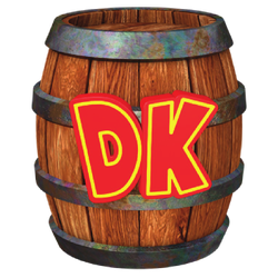 DK Barrel - Super Mario Wiki, the Mario encyclopedia