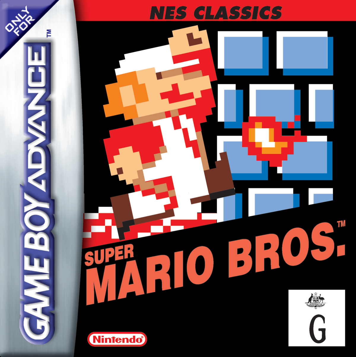 File:SMB Classic NES Series - Box AU.png - Super Mario Wiki, the Mario ...