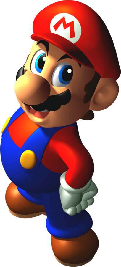 File:Mario smiling SM64 artwork.png - Super Mario Wiki, the Mario ...
