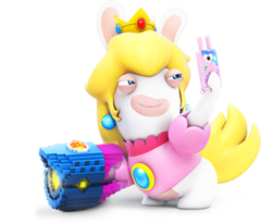 Rabbid Peach - Super Mario Wiki, the Mario encyclopedia