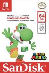 SanDisk microSDXC Card for Nintendo Switch - Super Mario Wiki, the ...