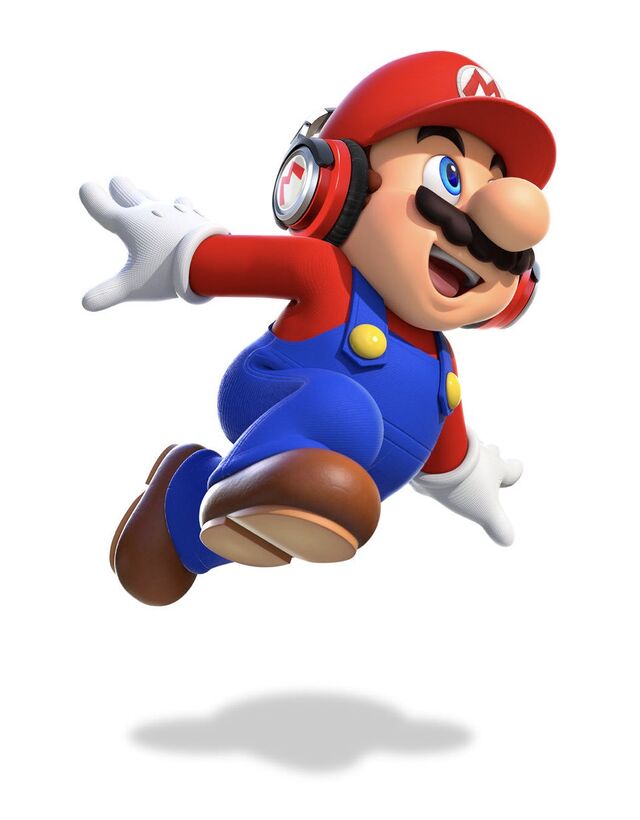 File:SuperMarioRun - Marioheadphones.jpg - Super Mario Wiki, the Mario ...