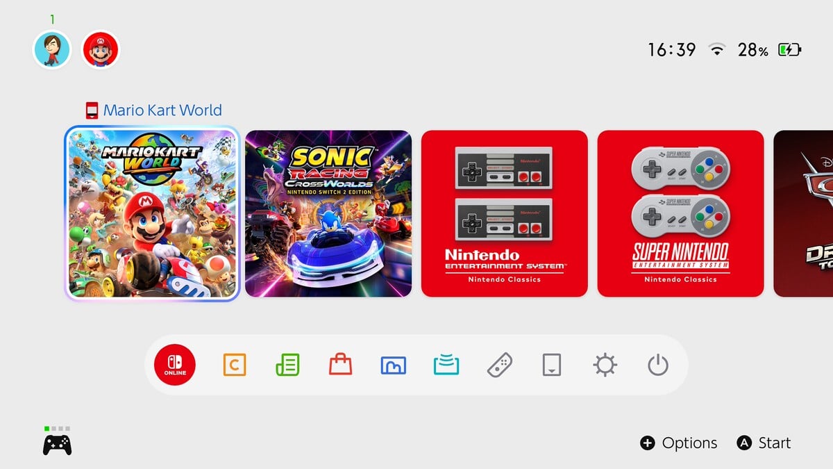 File:Switch 2 Menu.jpg - Super Mario Wiki, the Mario encyclopedia