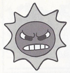 Angry Sun - Super Mario Wiki, the Mario encyclopedia