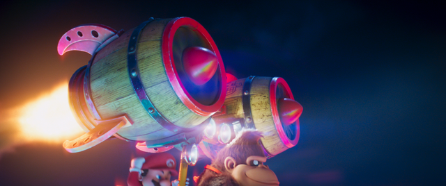 File:DK's Rocket Barrel launches toward the 'dozer - TSMBM.png - Super ...