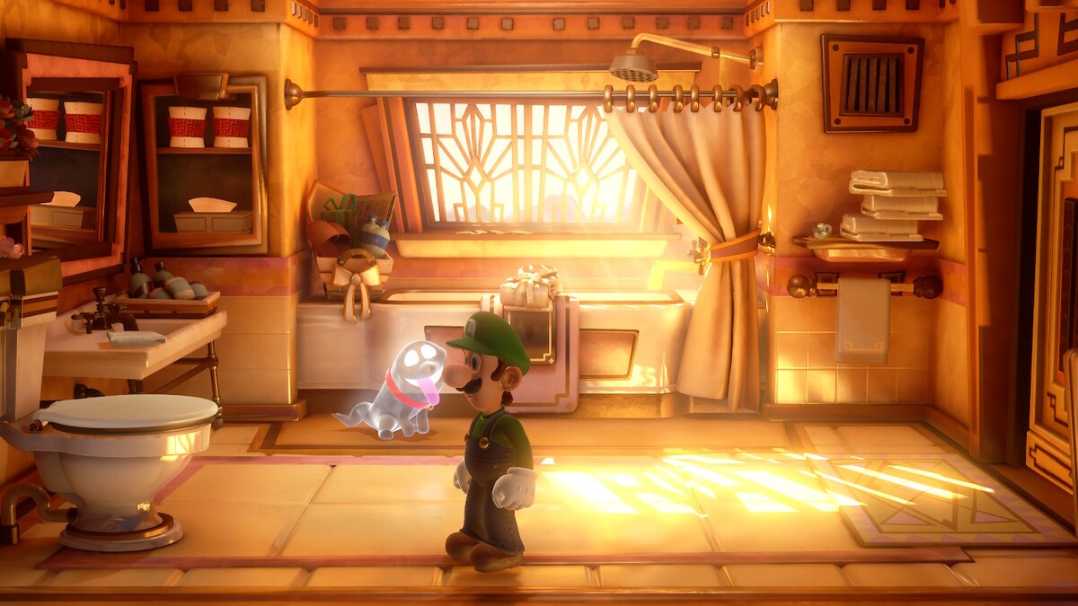 File:LM3 503 Bathroom day.jpg - Super Mario Wiki, the Mario encyclopedia