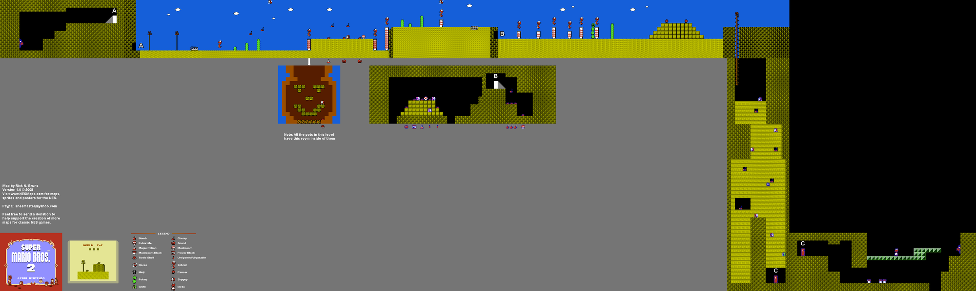 World 2-2 (Super Mario Bros. 2) - Super Mario Wiki, the Mario encyclopedia