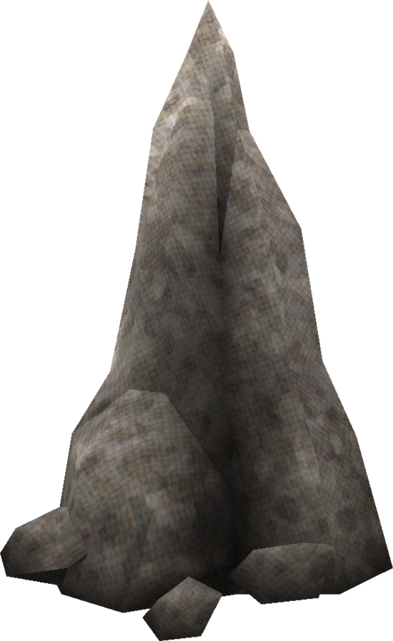 File:SMG Asset Model Stalagmite.png - Super Mario Wiki, the Mario ...