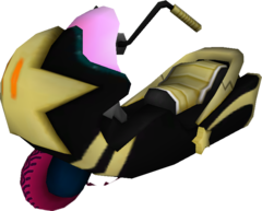 Shooting Star (bike) - Super Mario Wiki, the Mario encyclopedia