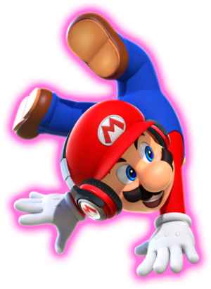 Headphone Mario - Super Mario Wiki, the Mario encyclopedia