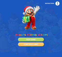 Mario's Festive Mix-up! - Super Mario Wiki, the Mario encyclopedia