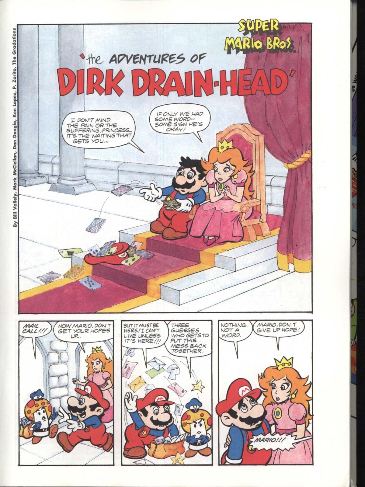 The Adventures of Dirk Drain-Head - Super Mario Wiki, the Mario ...
